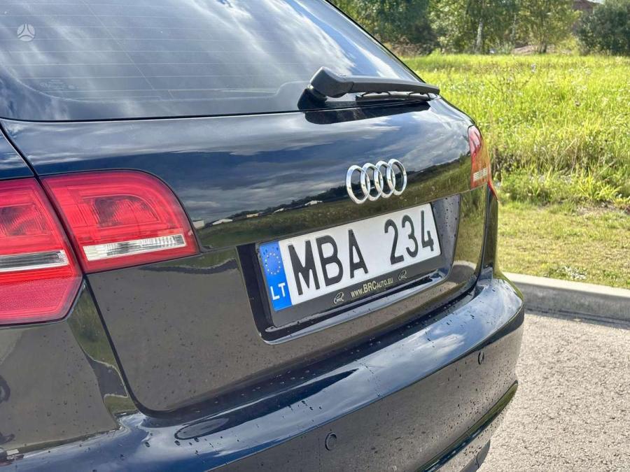 Черный Ауди А3 2011 в Вильнюс, объемом двигателя 1.80 л и пробегом 199 тыс. км за 4900 €, фото 7 на AUTOMOTO.COM.LV