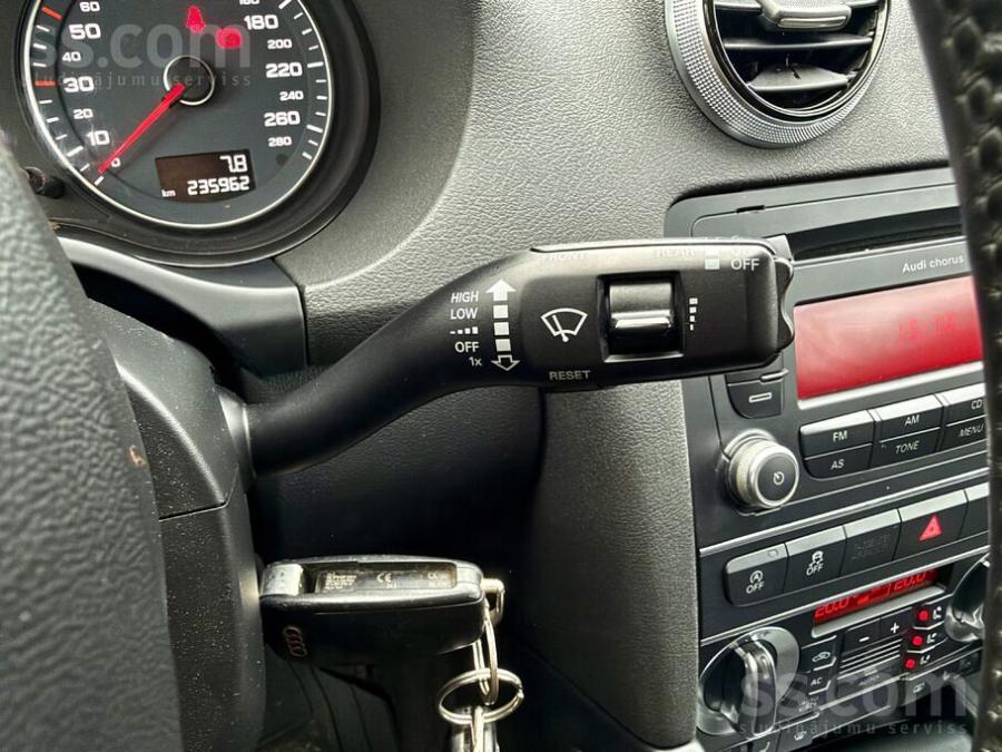 Черный Ауди А3 2011 в Елгава, объемом двигателя 1.40 л и пробегом 236 тыс. км за 4750 €, фото 20 на AUTOMOTO.COM.LV