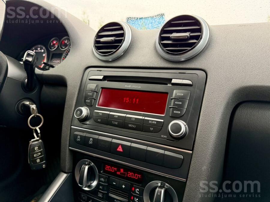 Черный Ауди А3 2011 в Елгава, объемом двигателя 1.40 л и пробегом 236 тыс. км за 4750 €, фото 23 на AUTOMOTO.COM.LV
