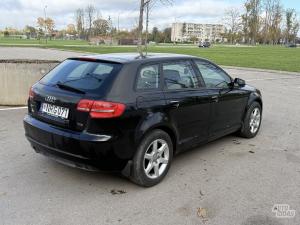 Black Audi A3 2011 in Ukmerge, with an engine capacity of 1.60 L and mileage of 216 thousand km for 3200 €, photo 4 on AUTOMOTO.COM.LV
