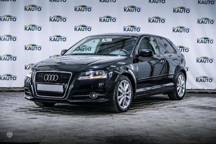 Black Audi A3 2012 in Kaunas, with an engine capacity of 2.00 L and mileage of 308 thousand km for 5690 €, photo 1 on AUTOMOTO.COM.LV