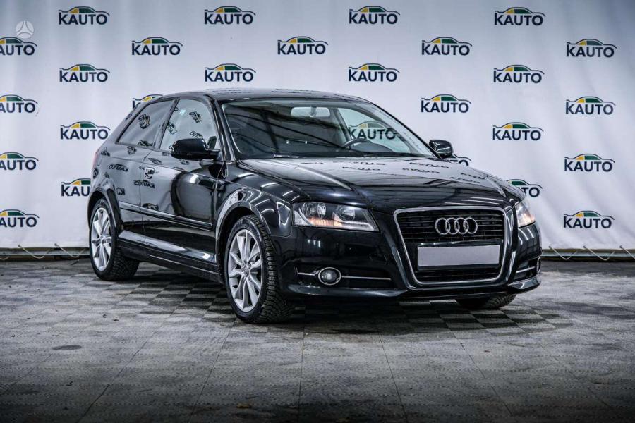 Black Audi A3 2012 in Kaunas, with an engine capacity of 2.00 L and mileage of 308 thousand km for 5690 €, photo 2 on AUTOMOTO.COM.LV