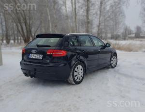 Black Audi A3 2012 in Riga, with an engine capacity of 2.00 L and mileage of 260 thousand km for 6650 €, photo 4 on AUTOMOTO.COM.LV