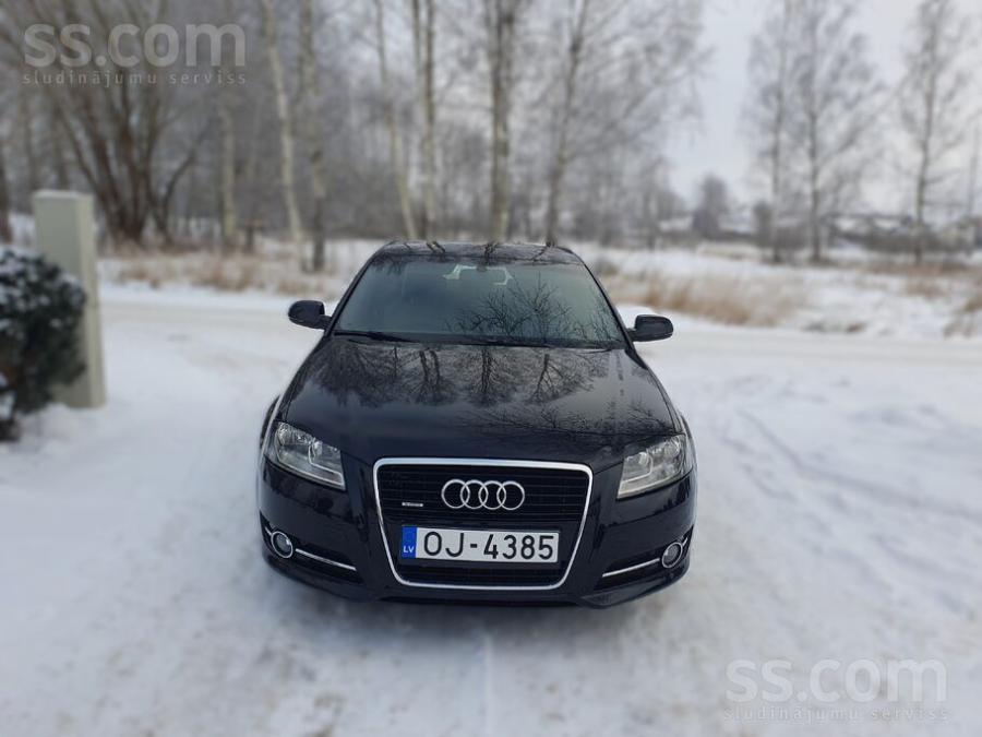 Black Audi A3 2012 in Riga, with an engine capacity of 2.00 L and mileage of 260 thousand km for 6650 €, photo 6 on AUTOMOTO.COM.LV