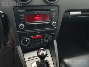 Black Audi A3 2012 in Riga, with an engine capacity of 2.00 L and mileage of 260 thousand km for 6650 €, photo 19 on AUTOMOTO.COM.LV