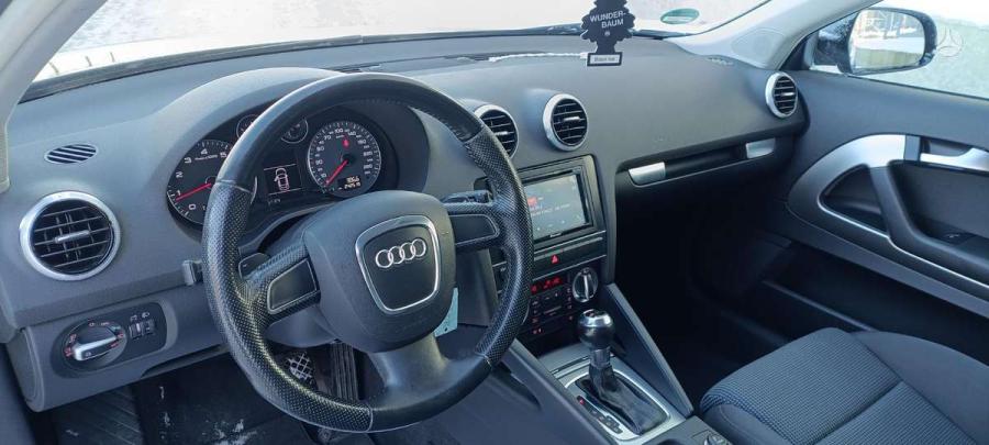 Melns Audi A3 2012 Kauņa, ar dzinēja tilpumu 1.80 L un nobraukumu 242 tūkst. km par 4500 €, foto 10 vietnē AUTOMOTO.COM.LV