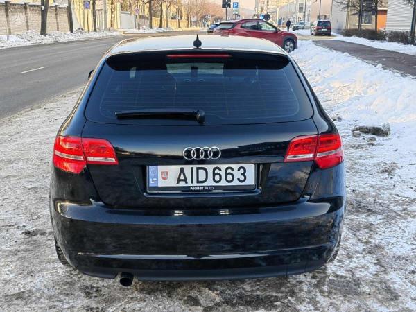 Melns Audi A3 2012 Viļņa, ar dzinēja tilpumu 2.00 L un nobraukumu 300 tūkst. km par 4400 €, foto 5 vietnē AUTOMOTO.COM.LV