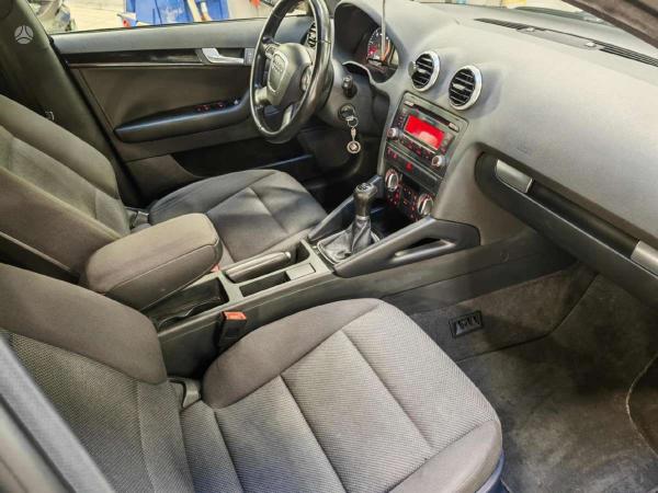 Melns Audi A3 2012 Viļņa, ar dzinēja tilpumu 2.00 L un nobraukumu 300 tūkst. km par 4400 €, foto 10 vietnē AUTOMOTO.COM.LV