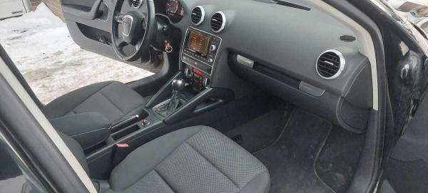 Black Audi A3 2012 in Vilnius, with an engine capacity of 1.60 L and mileage of 226 thousand km for 4500 €, photo 10 on AUTOMOTO.COM.LV
