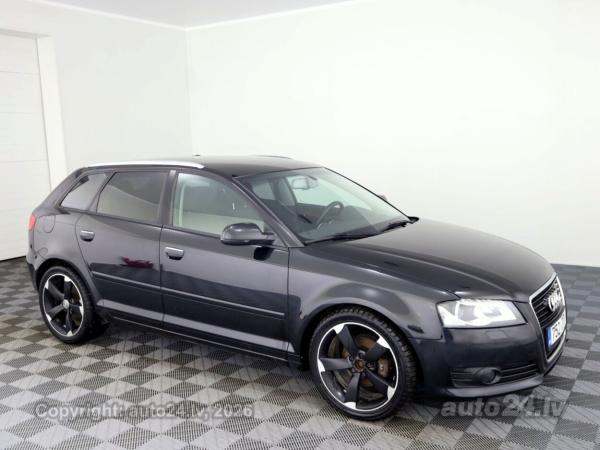 Black Audi A3 2012 in Tallinn, with an engine capacity of 1.60 L and mileage of 268 thousand km for 3999 €, photo 1 on AUTOMOTO.COM.LV