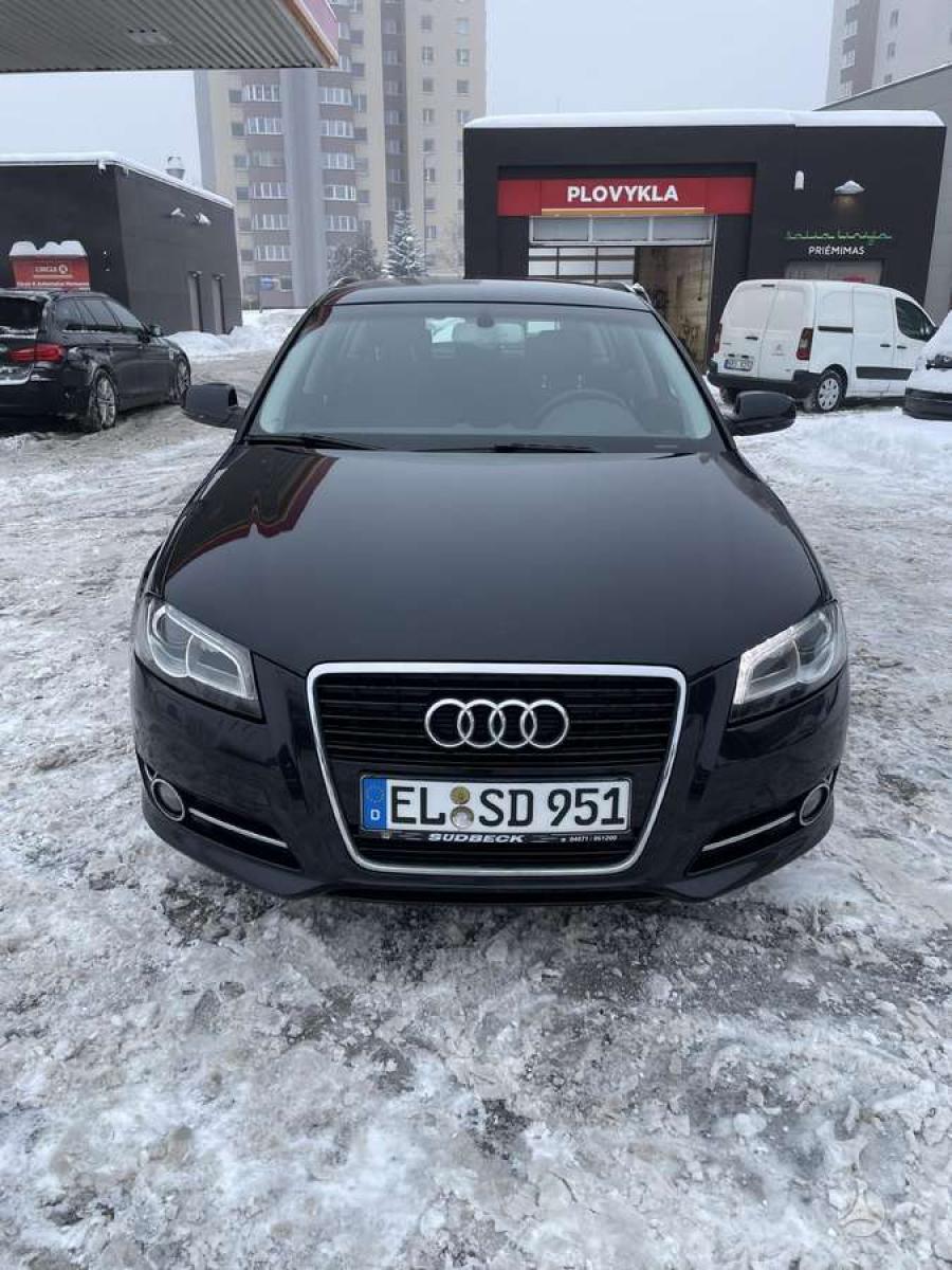 Melns Audi A3 2012 Panevēža, ar dzinēja tilpumu 1.60 L un nobraukumu 224 tūkst. km par 5600 €, foto 1 vietnē AUTOMOTO.COM.LV