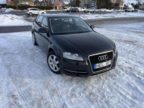 Melns Audi A3 2012 Kauņa, ar dzinēja tilpumu 1.60 L un nobraukumu 303 tūkst. km par 3800 €, foto 1 vietnē AUTOMOTO.COM.LV