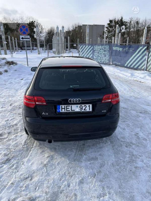 Melns Audi A3 2012 Kauņa, ar dzinēja tilpumu 1.60 L un nobraukumu 303 tūkst. km par 3800 €, foto 6 vietnē AUTOMOTO.COM.LV