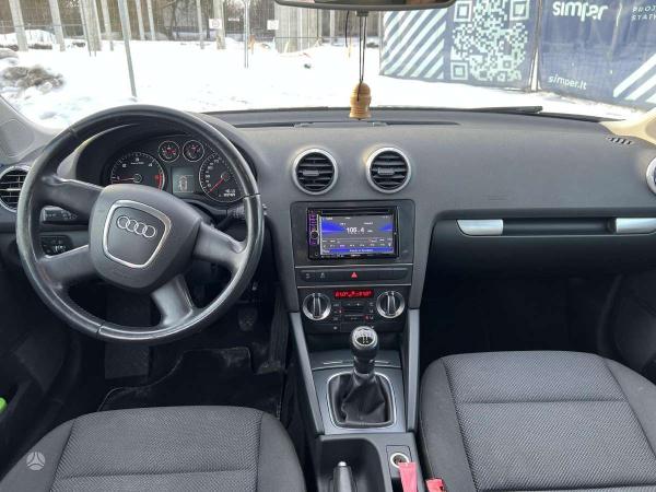 Melns Audi A3 2012 Kauņa, ar dzinēja tilpumu 1.60 L un nobraukumu 303 tūkst. km par 3800 €, foto 7 vietnē AUTOMOTO.COM.LV