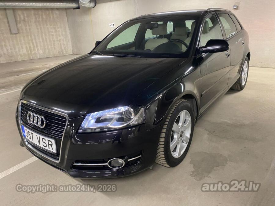 Melns Audi A3 2012 Tallina, ar dzinēja tilpumu 1.80 L un nobraukumu 147 tūkst. km par 9500 €, foto 1 vietnē AUTOMOTO.COM.LV