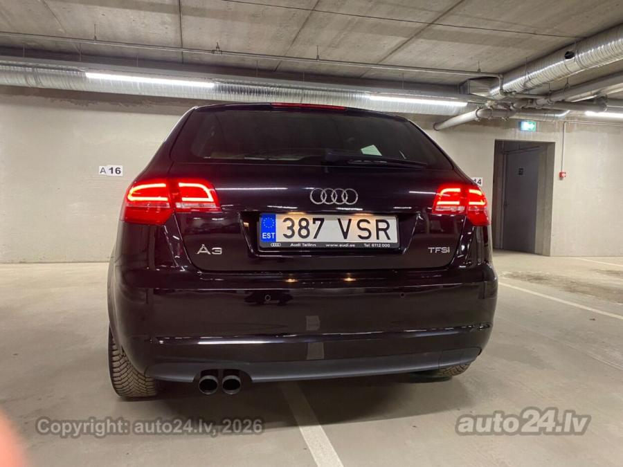 Melns Audi A3 2012 Tallina, ar dzinēja tilpumu 1.80 L un nobraukumu 147 tūkst. km par 9500 €, foto 2 vietnē AUTOMOTO.COM.LV