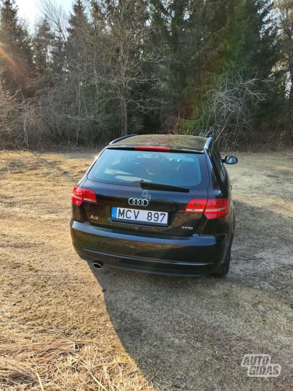 Melns Audi A3 2012 Ukmergė, ar dzinēja tilpumu 1.20 L un nobraukumu 68 tūkst. km par 4600 €, foto 3 vietnē AUTOMOTO.COM.LV