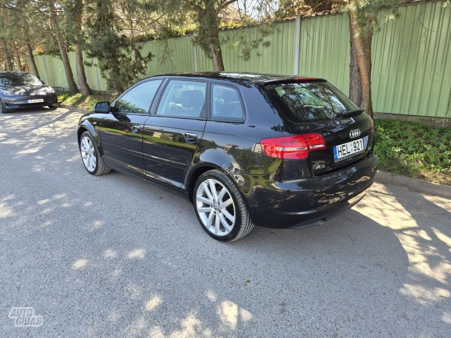 Black Audi A3 2012 in Kaunas, with an engine capacity of 1.60 L and mileage of 304 thousand km for 3850 €, photo 11 on AUTOMOTO.COM.LV