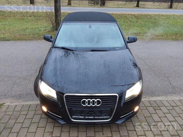 Black Audi A3 2012 in Ogre, with an engine capacity of 2.00 L and mileage of 191 thousand km for 6900 €, photo 7 on AUTOMOTO.COM.LV