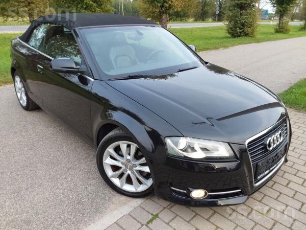 Melns Audi A3 2012 Ogre, ar dzinēja tilpumu 2.00 L un nobraukumu 191 tūkst. km par 6900 €, foto 3 vietnē AUTOMOTO.COM.LV