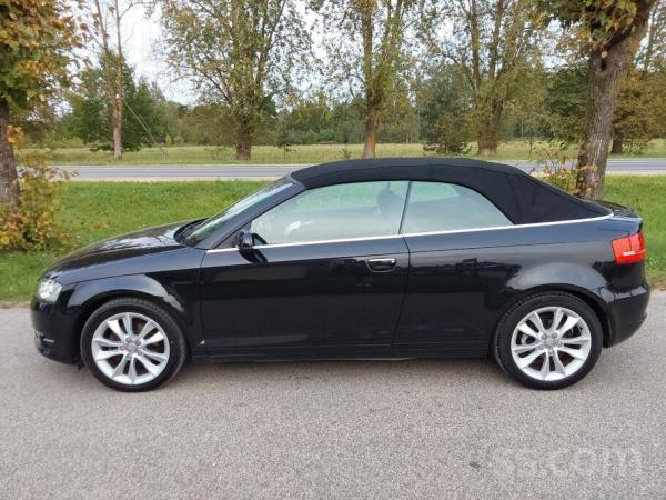 Melns Audi A3 2012 Ogre, ar dzinēja tilpumu 2.00 L un nobraukumu 191 tūkst. km par 6900 €, foto 5 vietnē AUTOMOTO.COM.LV