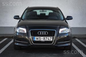 Black Audi A3 2012 in Riga, with an engine capacity of 1.60 L and mileage of 0 thousand km for 6500 €, photo 3 on AUTOMOTO.COM.LV