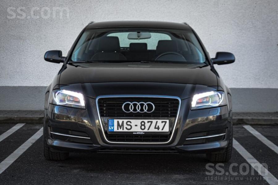Black Audi A3 2012 in Riga, with an engine capacity of 1.60 L and mileage of 0 thousand km for 6500 €, photo 3 on AUTOMOTO.COM.LV