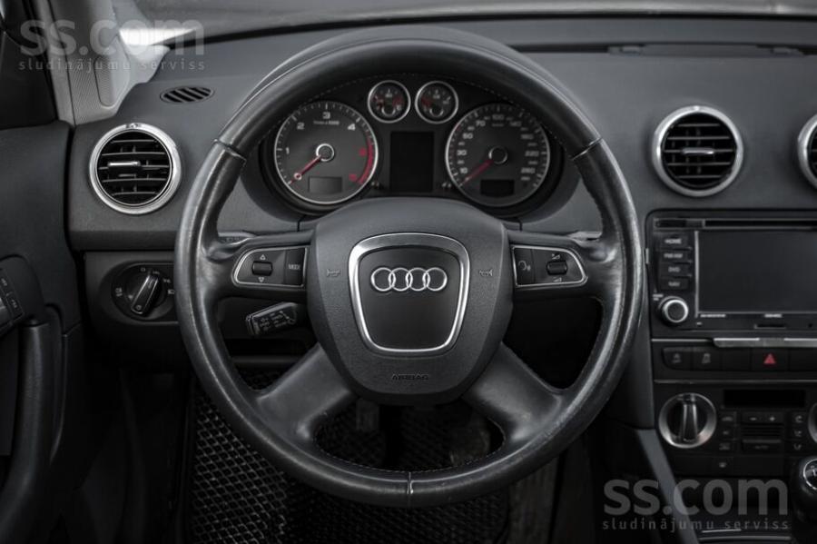 Black Audi A3 2012 in Riga, with an engine capacity of 1.60 L and mileage of 0 thousand km for 6500 €, photo 20 on AUTOMOTO.COM.LV