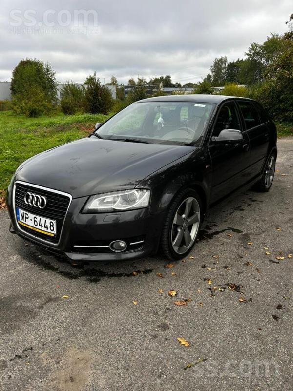 Melns Audi A3 2012 Rīga, ar dzinēja tilpumu 1.40 L un nobraukumu 280 tūkst. km par 6500 €, foto 1 vietnē AUTOMOTO.COM.LV