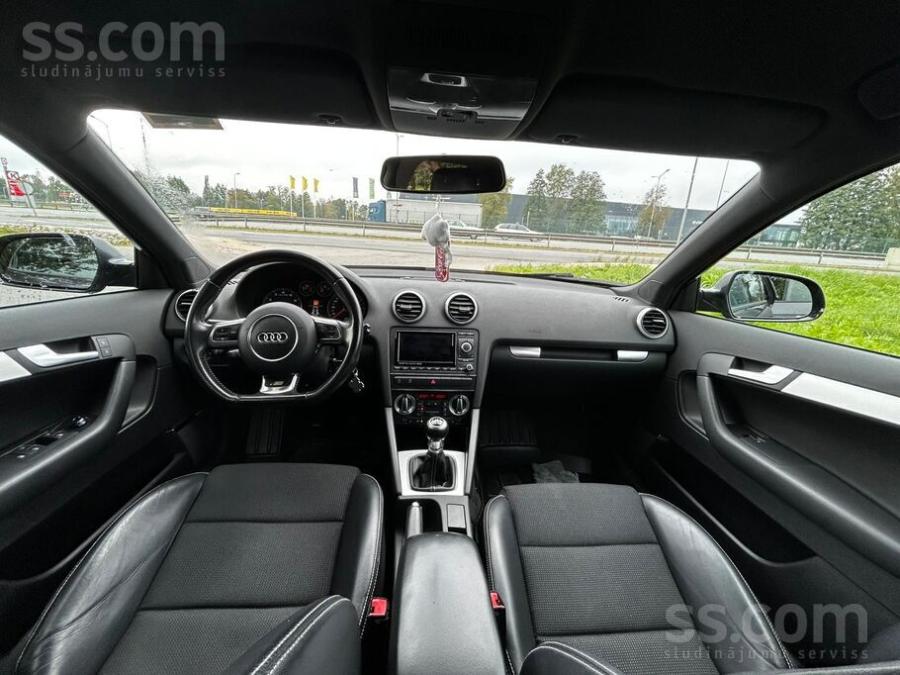 Melns Audi A3 2012 Rīga, ar dzinēja tilpumu 1.40 L un nobraukumu 280 tūkst. km par 6500 €, foto 11 vietnē AUTOMOTO.COM.LV