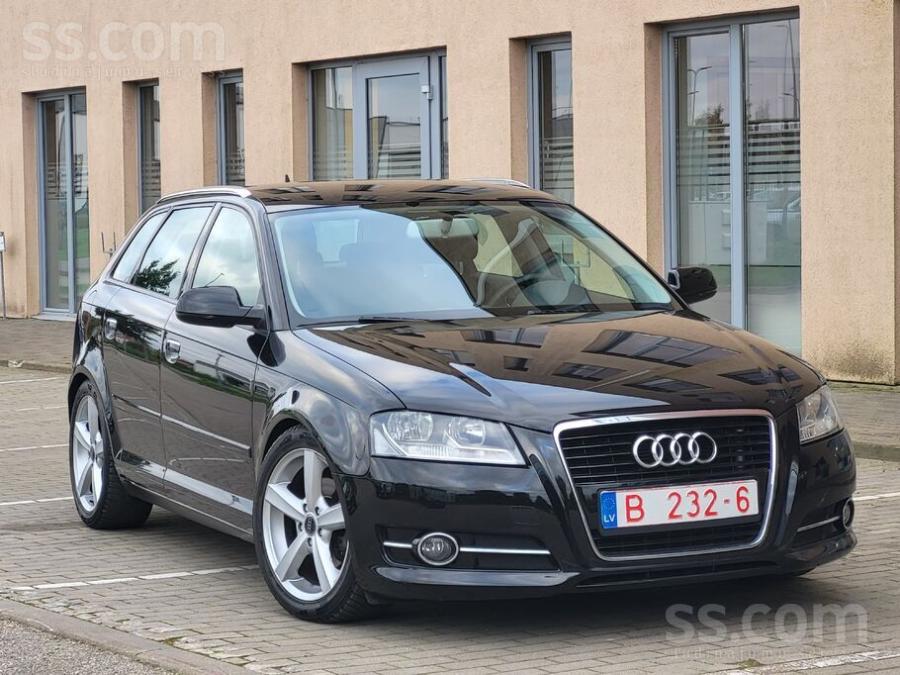 Melns Audi A3 2012 Jelgava, ar dzinēja tilpumu 1.40 L un nobraukumu 183 tūkst. km par 6990 €, foto 1 vietnē AUTOMOTO.COM.LV