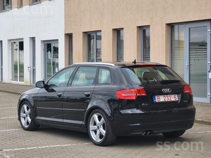 Melns Audi A3 2012 Jelgava, ar dzinēja tilpumu 1.40 L un nobraukumu 183 tūkst. km par 6990 €, foto 5 vietnē AUTOMOTO.COM.LV