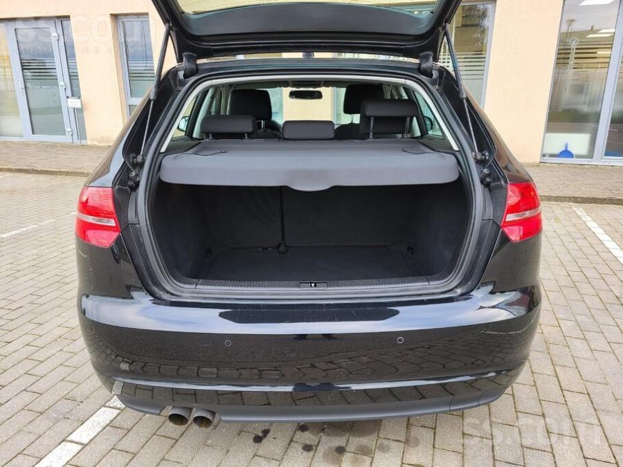 Melns Audi A3 2012 Jelgava, ar dzinēja tilpumu 1.40 L un nobraukumu 183 tūkst. km par 6990 €, foto 11 vietnē AUTOMOTO.COM.LV