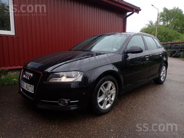 Black Audi A3 2012 in Liepaja, with an engine capacity of 1.40 L and mileage of 170 thousand km for 7950 €, photo 4 on AUTOMOTO.COM.LV