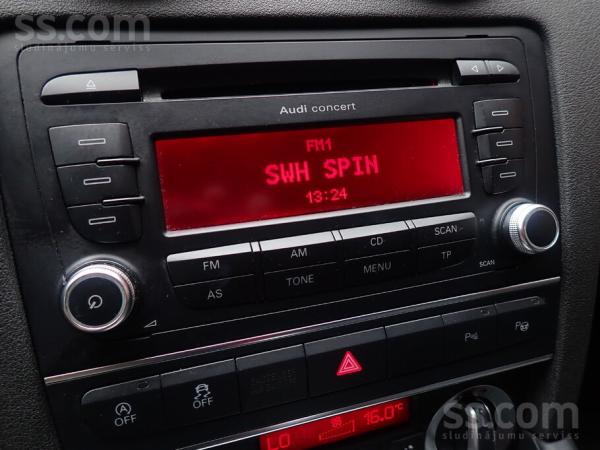 Черный Ауди А3 2012 в Лиепая, объемом двигателя 1.40 л и пробегом 170 тыс. км за 7950 €, фото 10 на AUTOMOTO.COM.LV