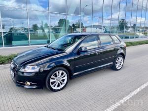 Black Audi A3 2012 in Rezekne, with an engine capacity of 2.00 L and mileage of 0 thousand km for 5650 €, photo 3 on AUTOMOTO.COM.LV