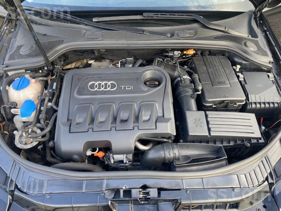 Black Audi A3 2012 in Rezekne, with an engine capacity of 2.00 L and mileage of 0 thousand km for 5650 €, photo 15 on AUTOMOTO.COM.LV