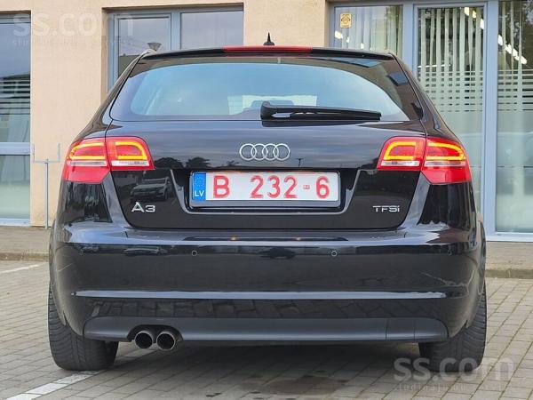 Melns Audi A3 2012 Jelgava, ar dzinēja tilpumu 1.40 L un nobraukumu 183 tūkst. km par 6690 €, foto 9 vietnē AUTOMOTO.COM.LV