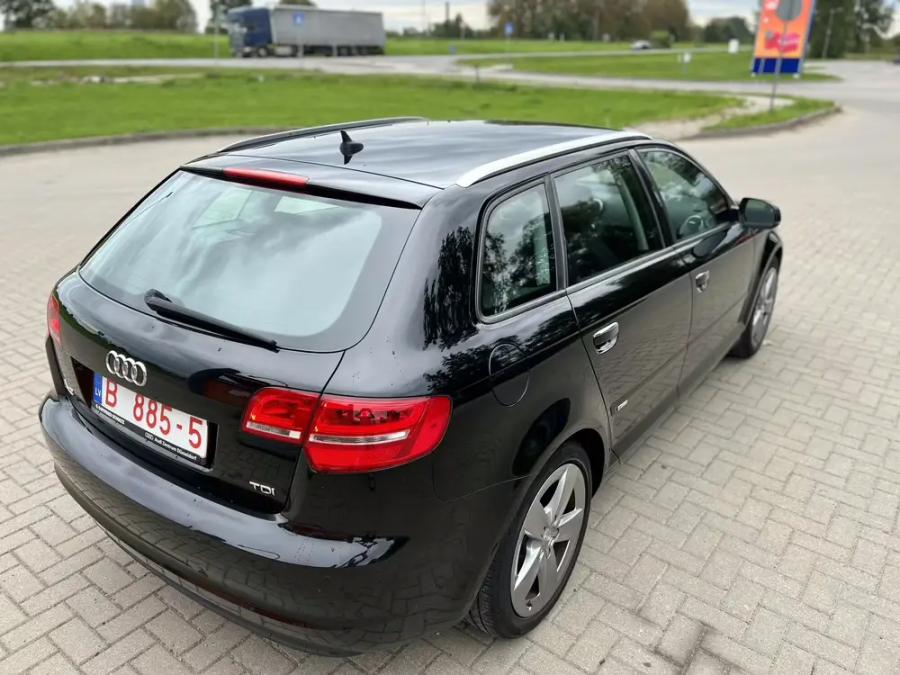 Black Audi A3 2012 in Jekabpils, with an engine capacity of 1.60 L and mileage of 306 thousand km for 6590 €, photo 7 on AUTOMOTO.COM.LV