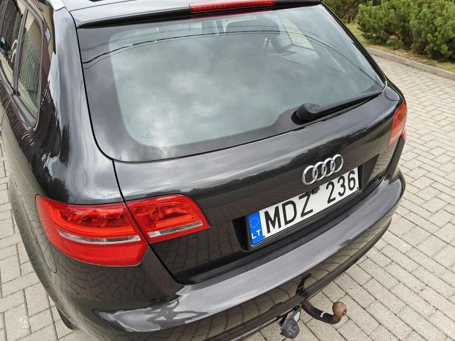 Melns Audi A3 2012 Viļņa, ar dzinēja tilpumu 1.20 L un nobraukumu 222 tūkst. km par 3900 €, foto 11 vietnē AUTOMOTO.COM.LV