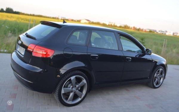 Black Audi A3 2012 in Klaipeda, with an engine capacity of 1.97 L and mileage of 220 thousand km for 6850 €, photo 3 on AUTOMOTO.COM.LV