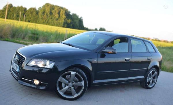 Black Audi A3 2012 in Klaipeda, with an engine capacity of 1.97 L and mileage of 220 thousand km for 6850 €, photo 8 on AUTOMOTO.COM.LV