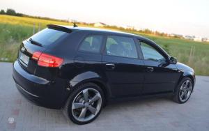 Black Audi A3 2012 in Klaipeda, with an engine capacity of 1.97 L and mileage of 220 thousand km for 6850 €, photo 4 on AUTOMOTO.COM.LV
