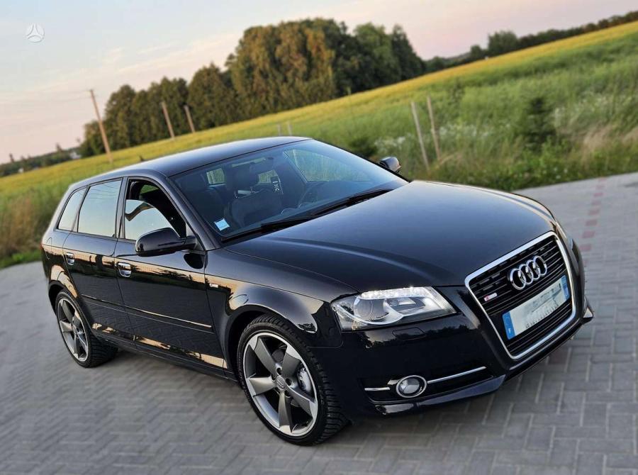 Black Audi A3 2012 in Klaipeda, with an engine capacity of 1.97 L and mileage of 220 thousand km for 6850 €, photo 7 on AUTOMOTO.COM.LV