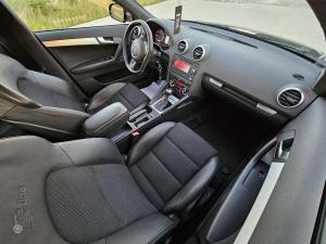 Black Audi A3 2012 in Klaipeda, with an engine capacity of 1.97 L and mileage of 220 thousand km for 6850 €, photo 15 on AUTOMOTO.COM.LV