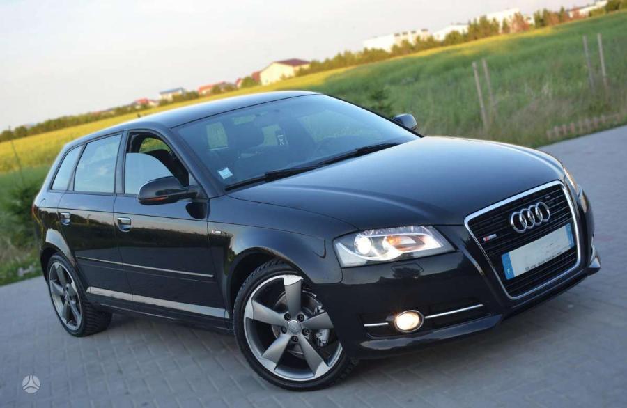 Black Audi A3 2012 in Klaipeda, with an engine capacity of 1.97 L and mileage of 220 thousand km for 6850 €, photo 31 on AUTOMOTO.COM.LV