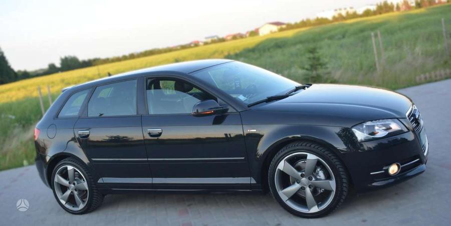 Black Audi A3 2012 in Klaipeda, with an engine capacity of 1.97 L and mileage of 220 thousand km for 6850 €, photo 34 on AUTOMOTO.COM.LV