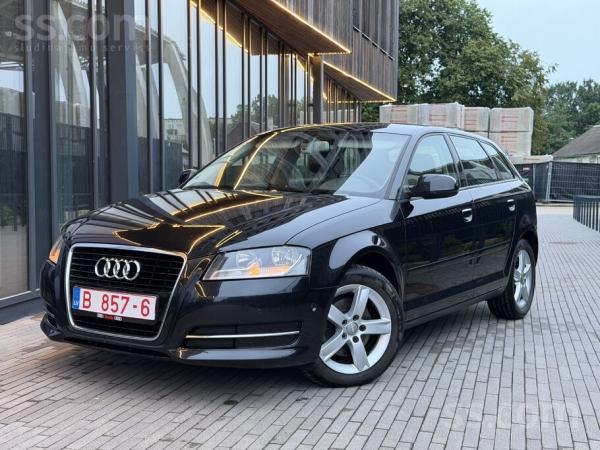 Black Audi A3 2012 in Tukums, with an engine capacity of 1.40 L and mileage of 217 thousand km for 5990 €, photo 5 on AUTOMOTO.COM.LV