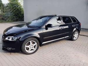 Black Audi A3 2012 in Utena, with an engine capacity of 1.97 L and mileage of 116 thousand km for 5650 €, photo  on AUTOMOTO.COM.LV