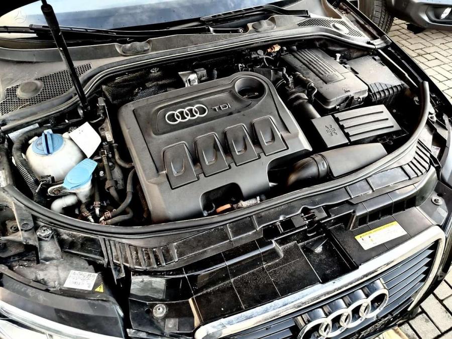 Black Audi A3 2012 in Utena, with an engine capacity of 1.97 L and mileage of 116 thousand km for 5650 €, photo 39 on AUTOMOTO.COM.LV
